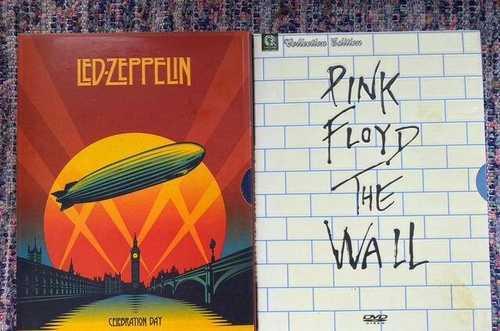 DvD диски Pink floyd, Led Zeppelin