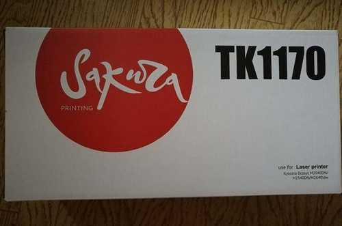 Картридж Sakura TK-1170 для принтера kyocera новый