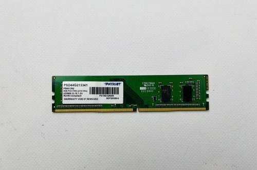 RAM DDR4 Patriot 4gb / 2133 MHz