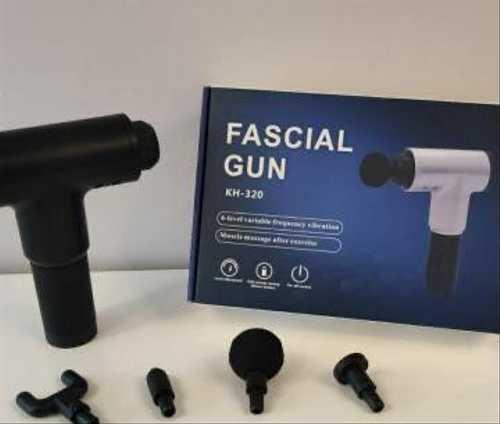 Перкуссионный массажёр Fascial Gun