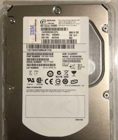 Жесткий диск IBM 43X0805