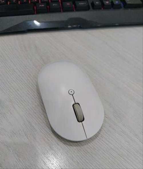 Мышь Xiaomi беспроводная бесшумная, белая