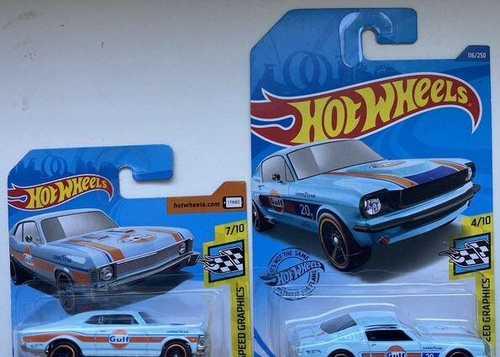 Машинки hotwheels gulf