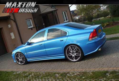 Пороги maxton для Volvo S60