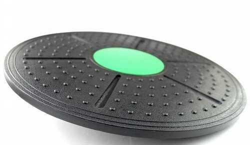 Зеленый балансировочный диск для йоги