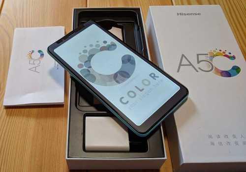 Hisense A5C - цветной E-INK смартфон