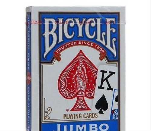 Игральные карты Bicycle Jumbo Rider Back