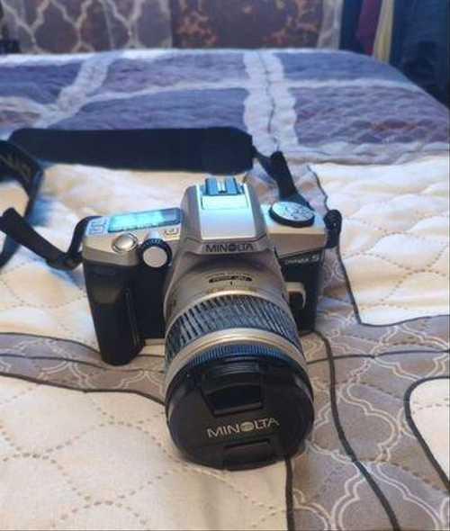 Плёночный фотоаппарат Minolta dynax 5