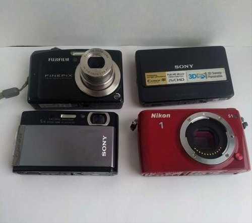 Компактные фотоаппараты Sony, Nikon1, Fujifilm на