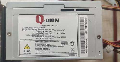 Блок питания Q-dion qd450