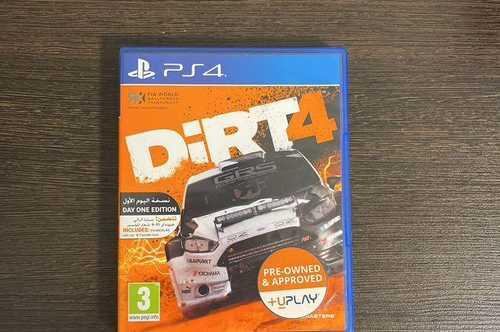 Игра для ps4 dirt4