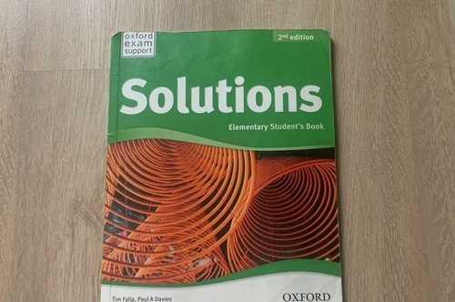 Solutions elementary 5 класс. Солюшинс учебник. Солюшен элементари. Solutions: Elementary. Solutions textbook inside.