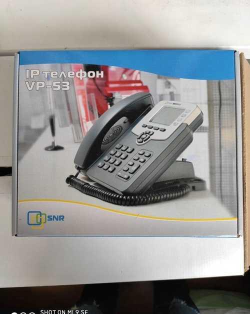 VoIP-телефоны SNR SNR-VP-53 PoE, 5шт