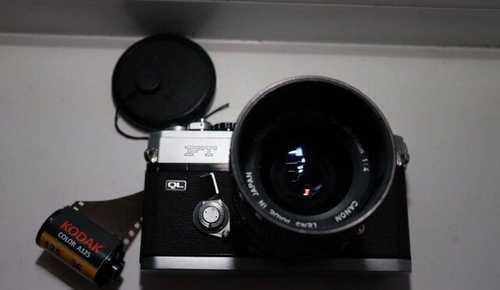 Canon FT QL Плёночный фотоаппарат
