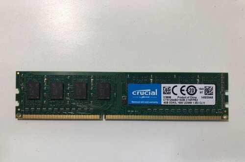 Оперативная память Crucial CT51264BD160B DDR3L 4GB