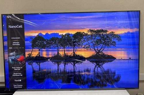 Новый 4K Nanocell LG 65 Smart TV Airplay2 2021
