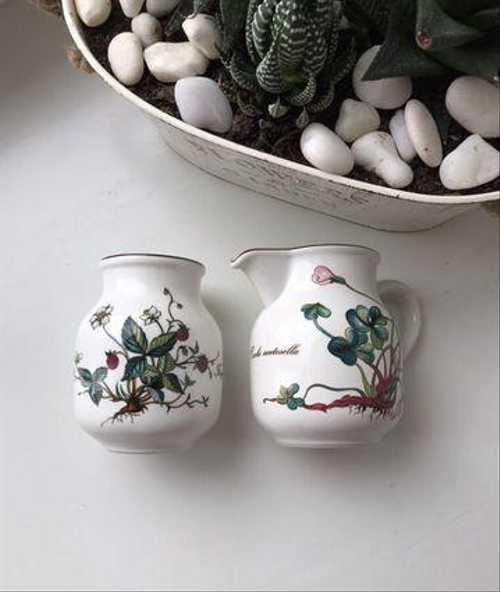Villeroy & boch серия botanica Сливочник и Вазочка
