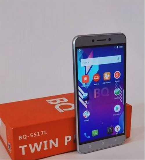 Смартфон BQ 5517L Twin Pro 4/32Gb Android 8.1