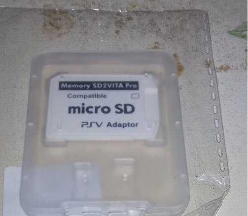 Переходник MicroSD для PS Vita SD2Vita