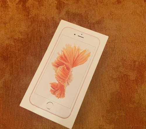 Новая Коробка iPhone 6s Rose Gold