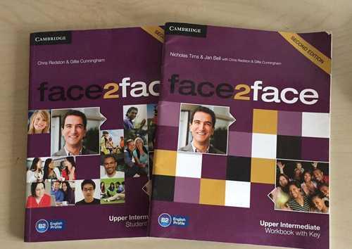 Face2face (B2) учебник и рабочая тетрадь
