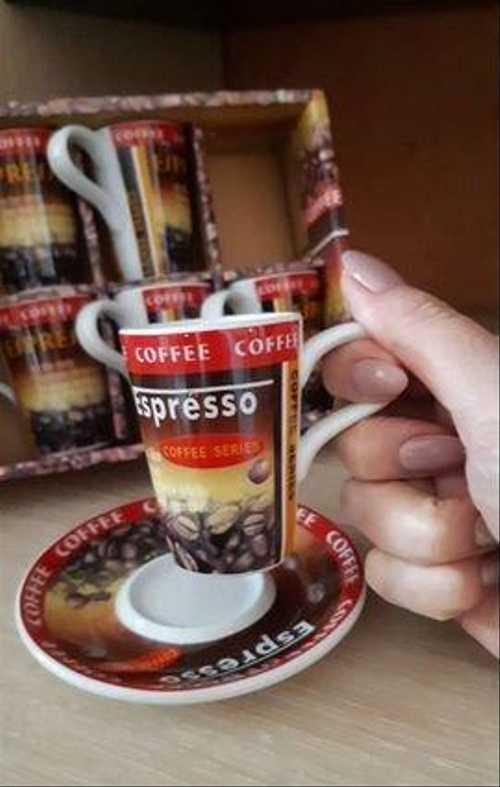 Кофейный набор для espresso новый