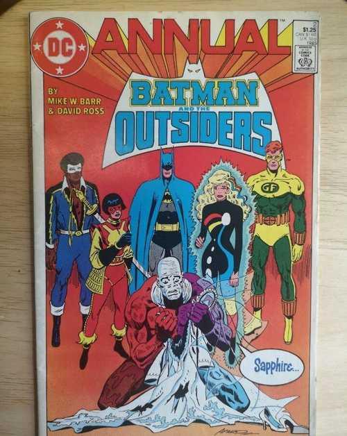 Комикс Batman and the Outsiders #2 (1984 г.)