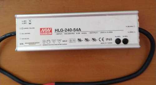 LED Driver HLG-240H-54A