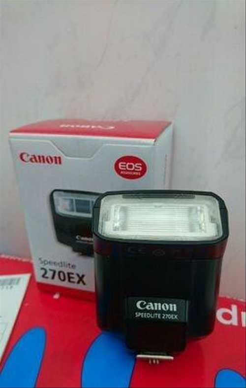 Вспышка камеры Canon 270EX