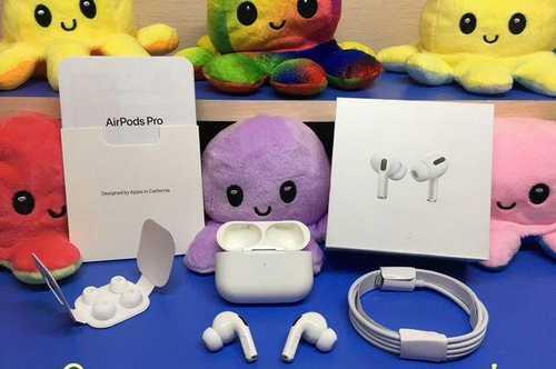 Airpods Pro с активным шумоподавлением