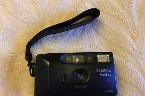Пленочный фотоаппарат yashica Minitec