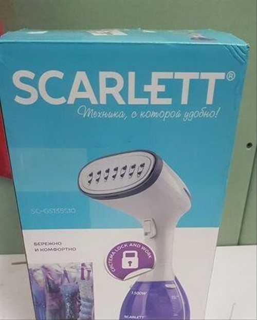 Новый отпариватель Scarlett SC-GS135S10