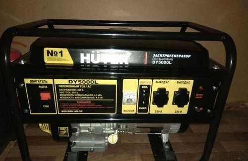 Бензиновый генератор Huter DY5000L