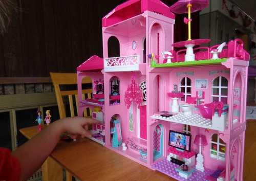 Mega Bloks Barbie House Мегаблокс большой дом барб