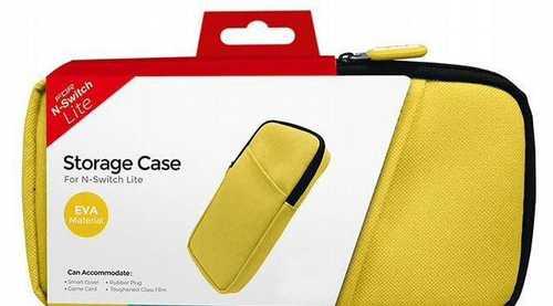Switch Lite Сумка Storage Case Yellow Dobe