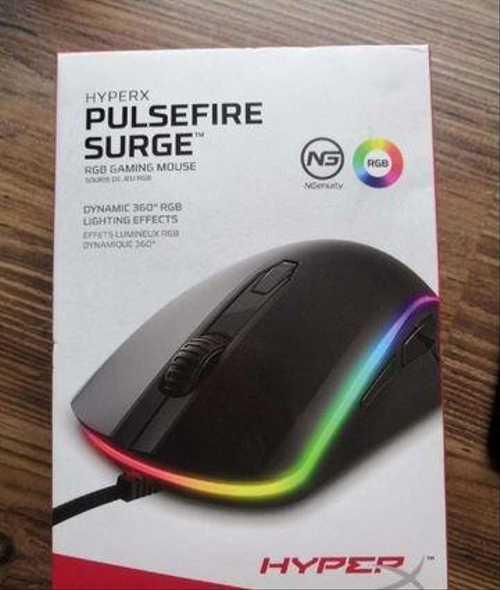 Игровая мышь Kingston HyperX Pulsefire Surge RGB