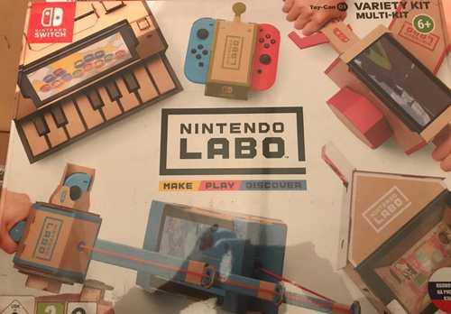 Nintendo Labo набор Ассорти (новый,в пленке)