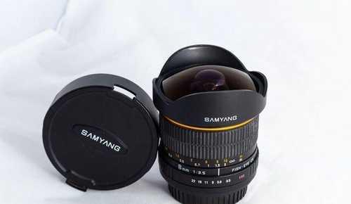 Samyang 8mm f/3.5 фишай