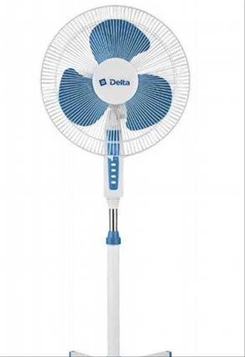 Вентилятор напольный новый delta DL-020N / синий