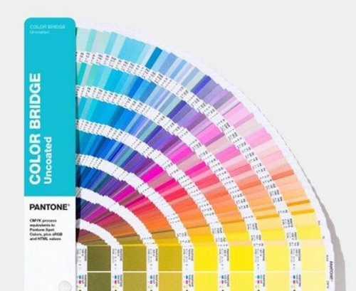 Веер цветов Pantone Color Bridge Guide (Uncoated)
