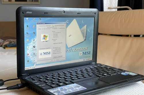Ноутбук MSI Wind U100 (нетбук)