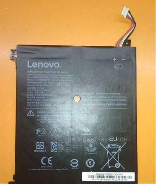 Б\У аккумулятор для Lenovo 5b10k37675