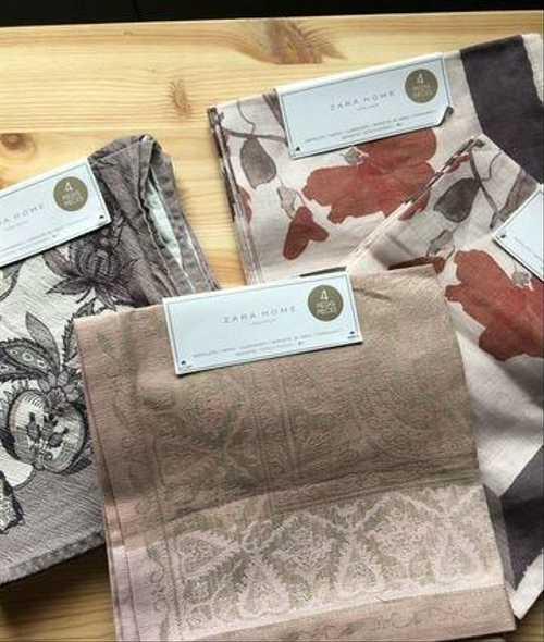 Новые текстильные салфетки Zara Home