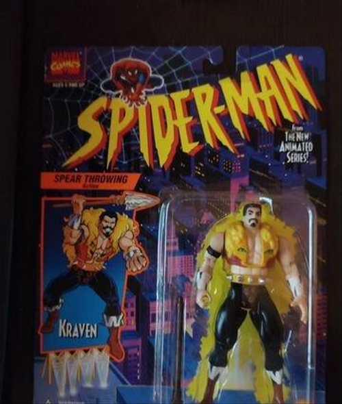 Человек-паук Spider-Man Кравен toy biz