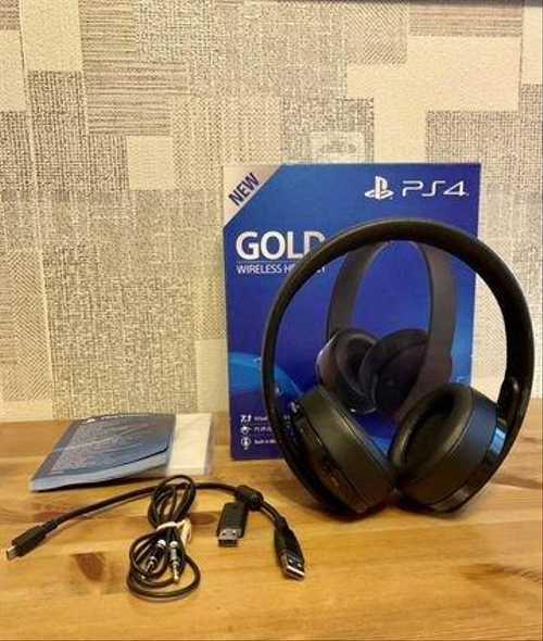 Наушники sony playstation Gold wireless