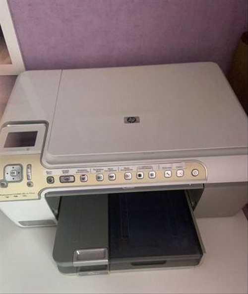 Принтер цветной для фотопечати hp photosmart c5283
