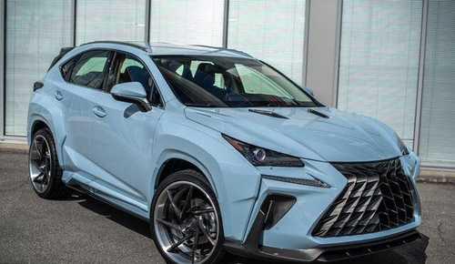 Кованные 2х составные диски R22 на Lexus NX