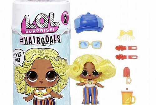 Кукла LOL Surprise Hairgoals 2 серия с волосами