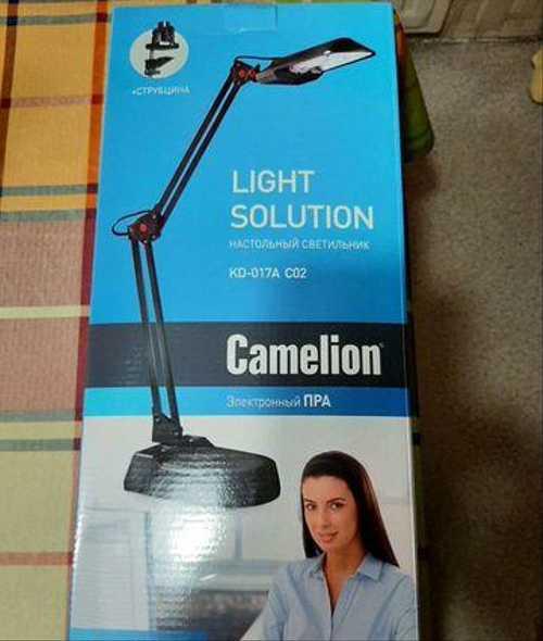 Лампа настольная Camelion Light Solution