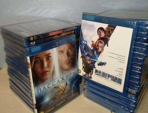 Blue ray диски. Фильмы. Комплект 41 шт